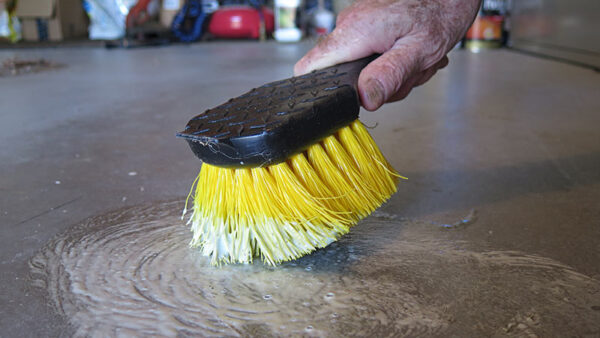 How to Clean Concrete Garage Floors - From Oil Stains to Rust
