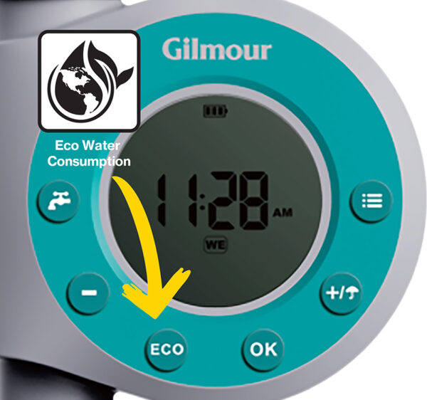 Electronic Water Timer for Hoses & Sprinklers | Gilmour